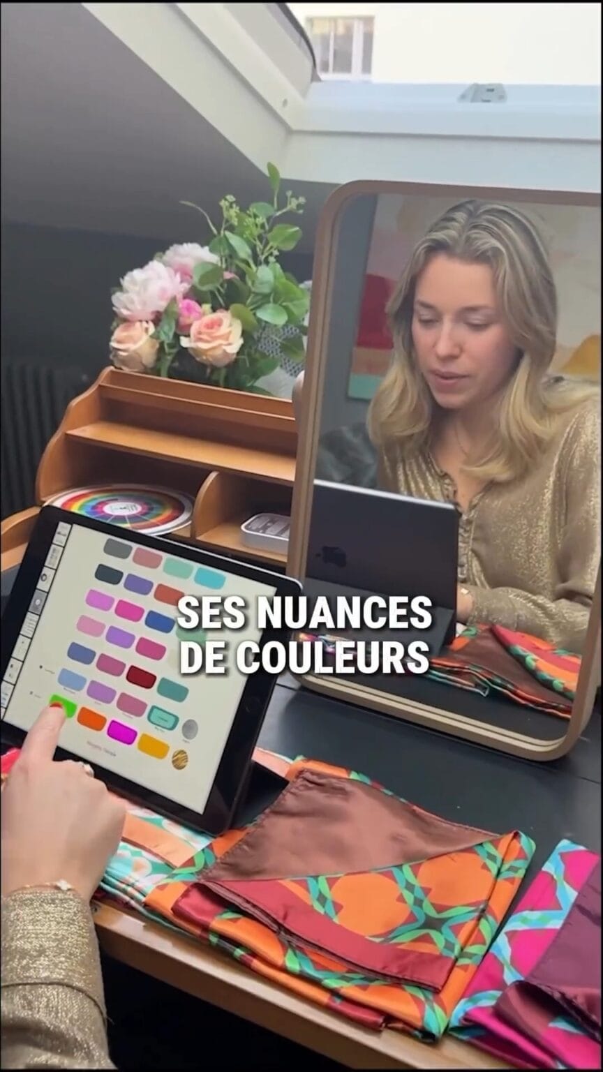 Colorimétrie test : connaître ses couleurs - Relooking Thérapie